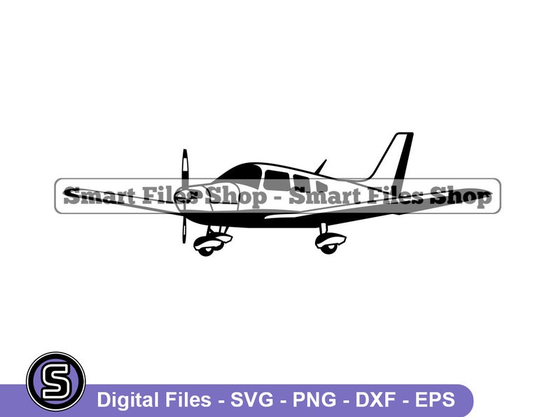 Propeller Plane 2 Svg Personal Plane Svg Airplane Svg - Etsy