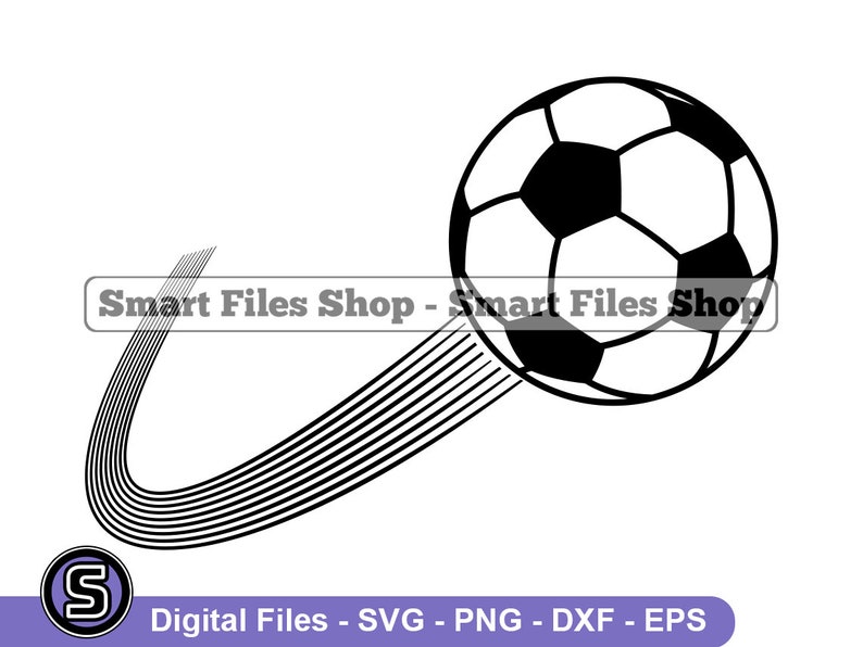 Soccer Swoosh Svg Soccer Logo Svg Soccer Ball Svg Soccer - Etsy