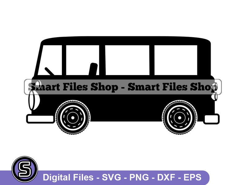 Vintage Van SVG Van Svg Van Dxf Van Png Van Clipart Van - Etsy