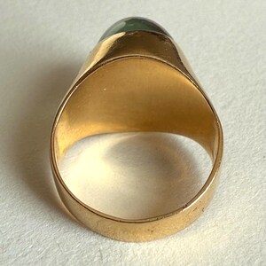 Rare 18K Stunning Cut Glass Ring, 4.32grams, Size 3.5US, Pinky Ring - Etsy