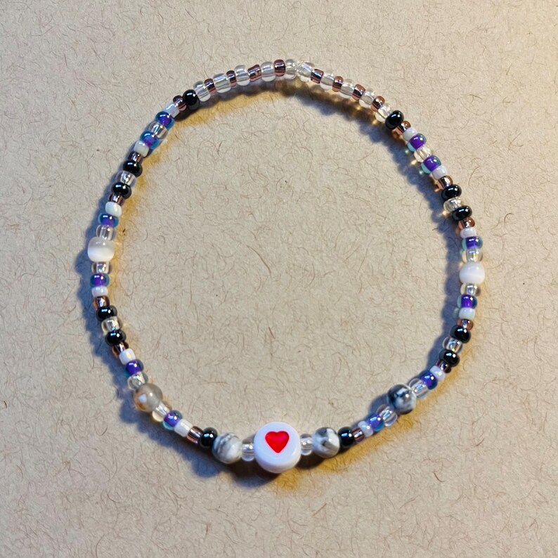 Cute Subtle LGBTQ Pride Bracelets Stretchy / Custom Sizing - Etsy