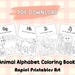 Coloring Book Animal Alphabet Phonics Coloring Book for Kids iPad ...