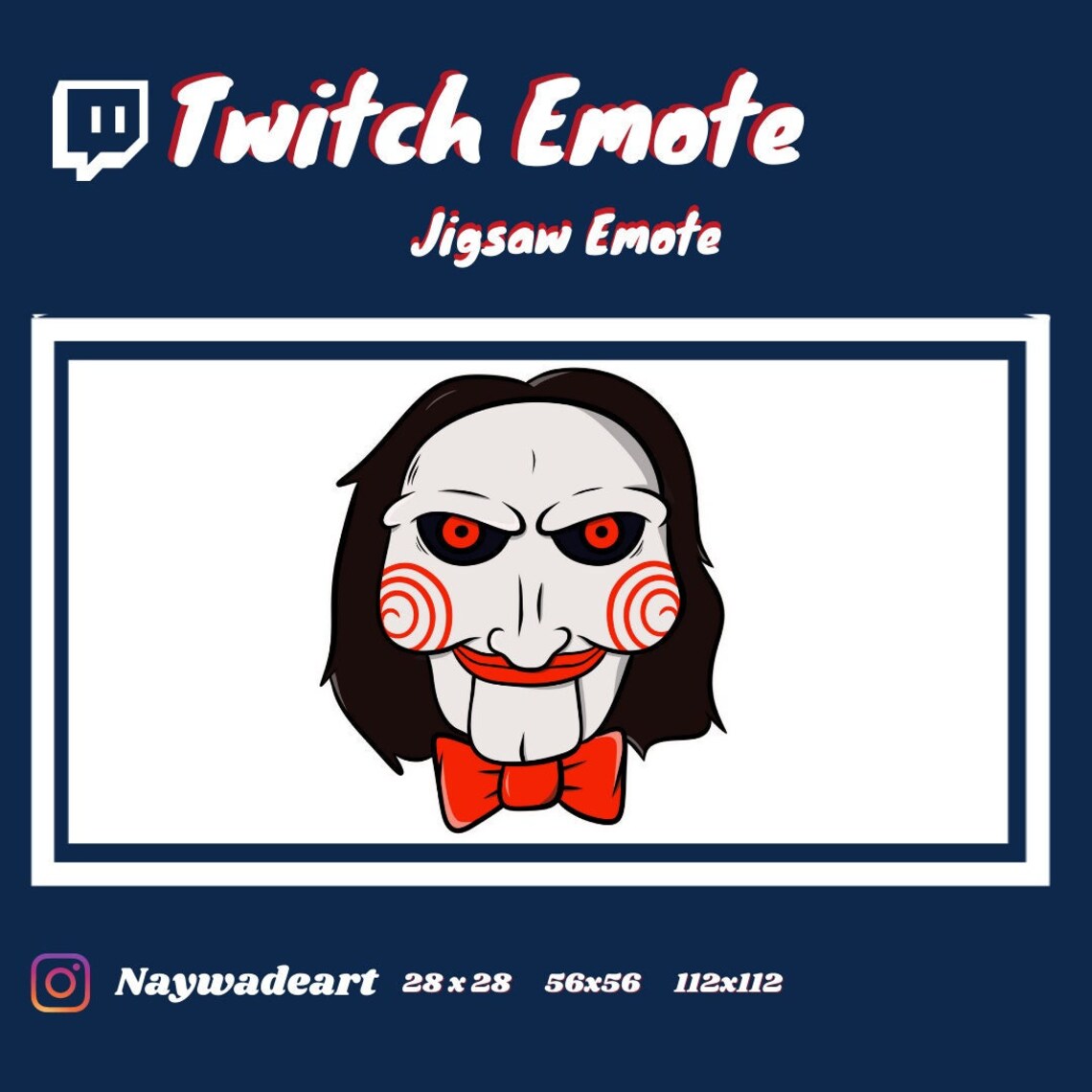 Twitch Emote DBD Jigsaw, Dead by Daylight, Discord Saw - Etsy