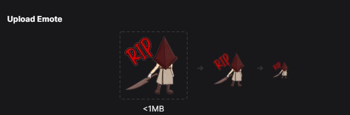 Twitch Emote DBD Pyramid Head Silent Hill RIP, Dead by Daylight ...