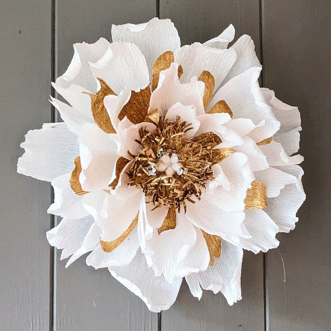Crepe Paper Wall or Table Flower Decorations| 15-25cm | Handmade ...