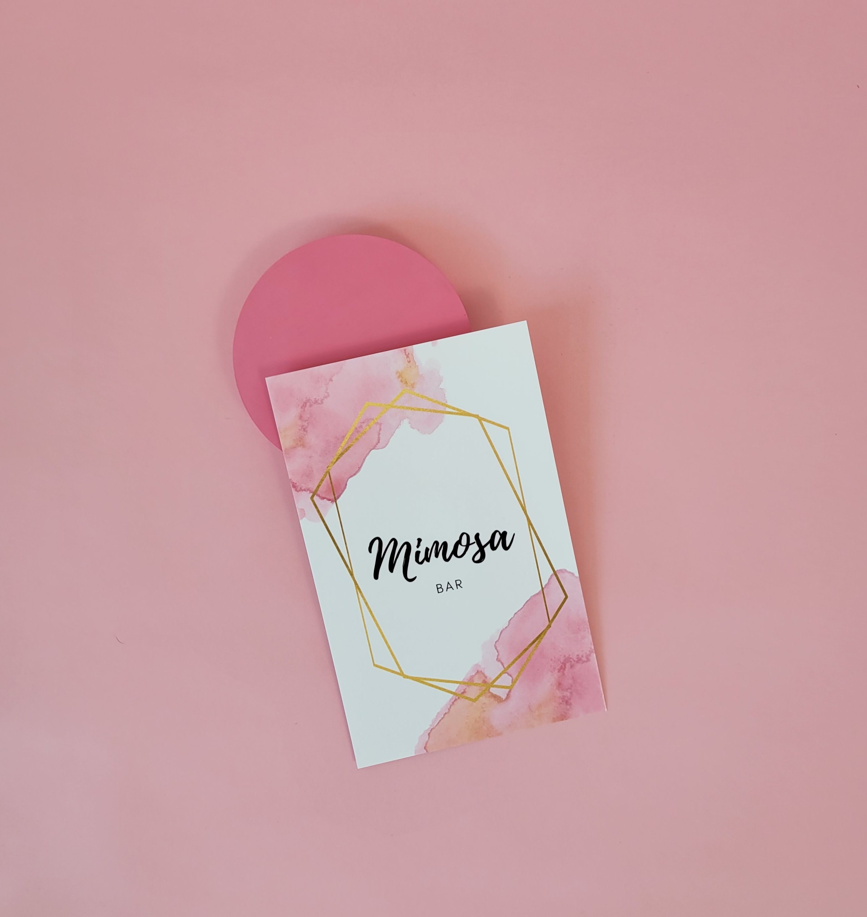 Mimosa Bar Sign Lemon Theme Modern Theme Tropical Theme Mimosa Bar ...