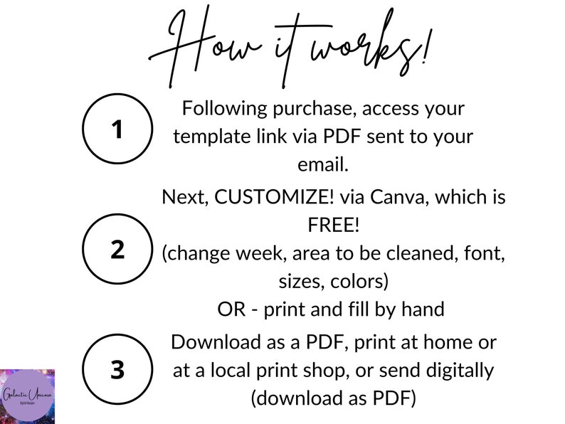 Cleaning Schedule Printable, Digital Cleaning Tracker Schedule ...
