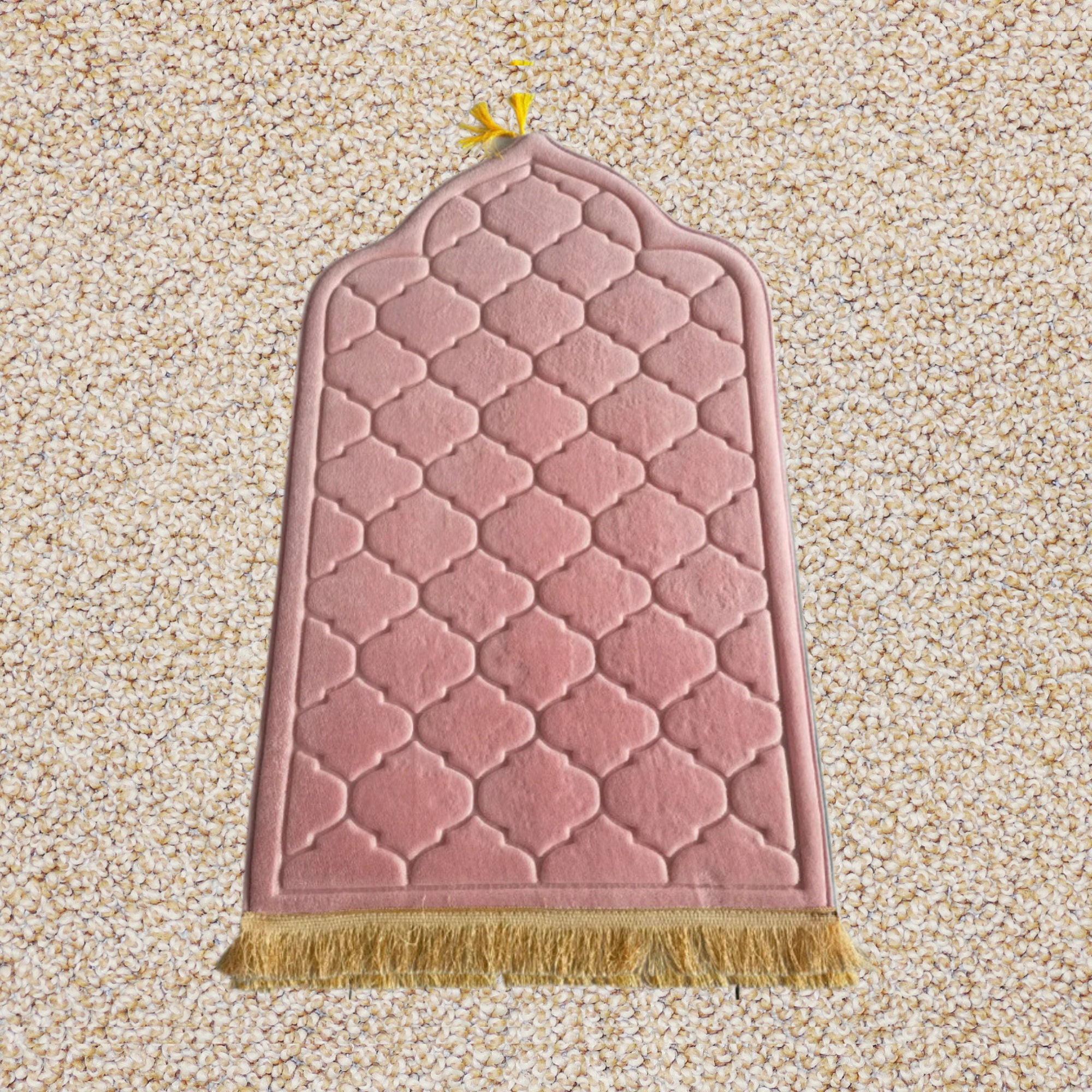 Padded Prayer Mat Non-slip Soft Plush Mats I Large Comfortable Mats I ...
