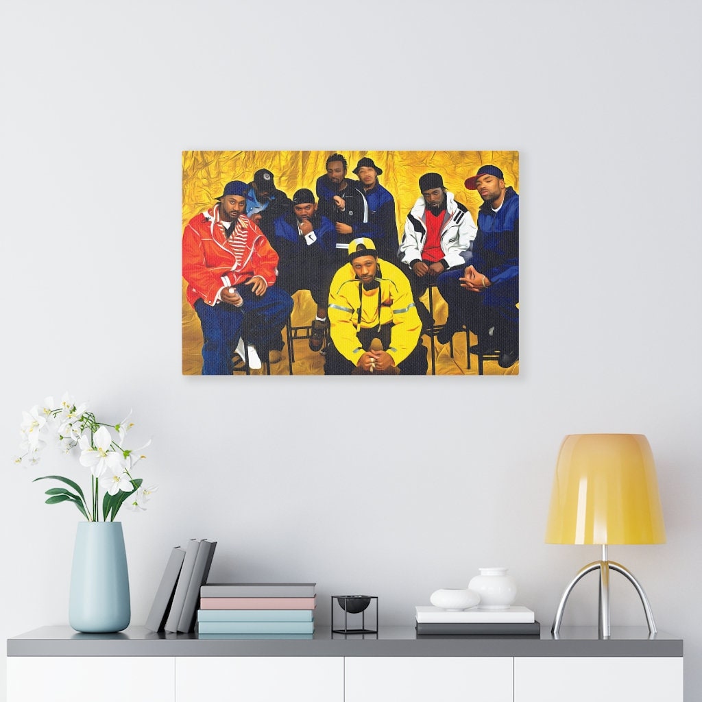 Wu Tang Clan Forever Digital Painting Art Canvas Wall Art Home Decor ...
