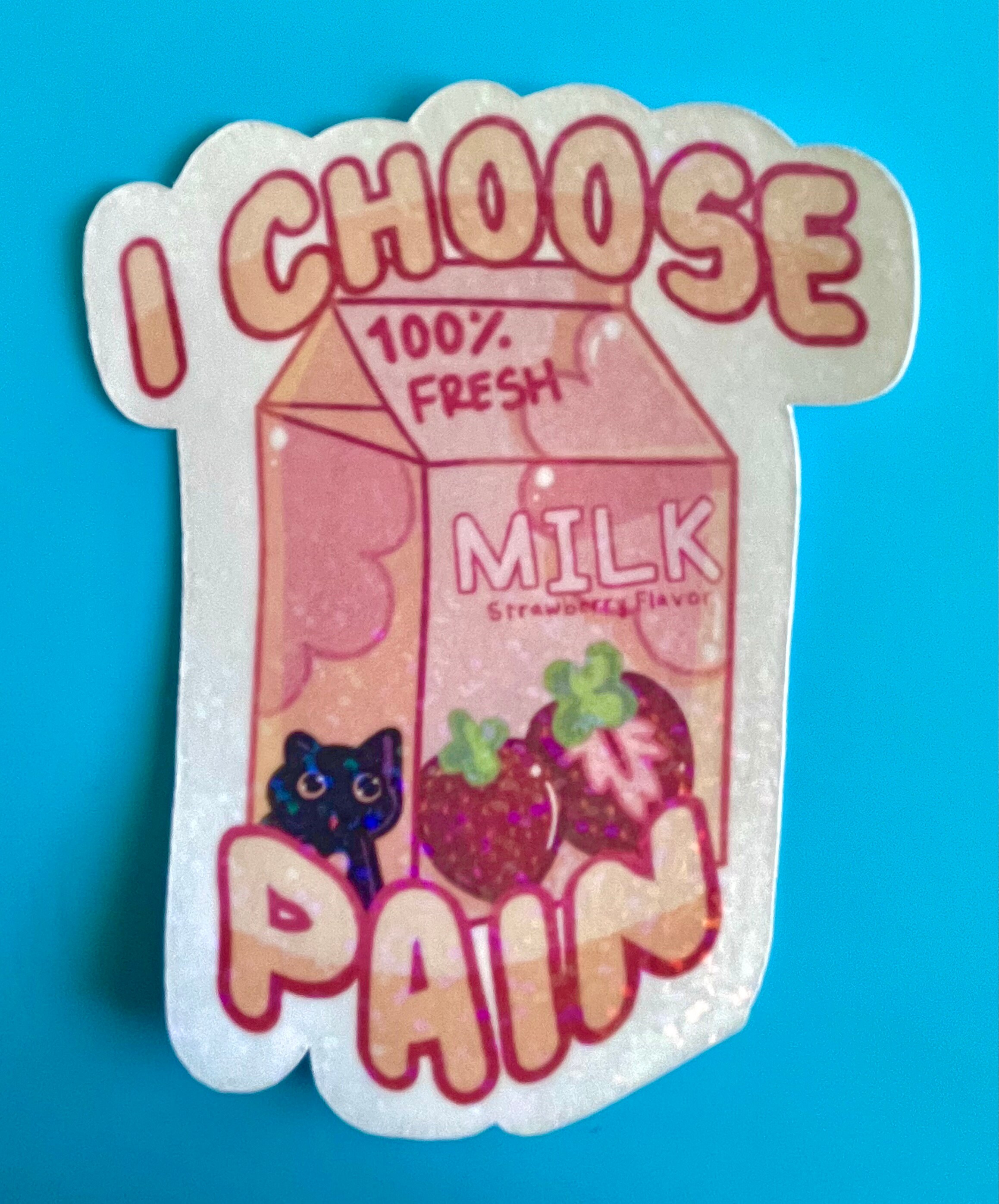 Lactose Intolerance Sticker - Etsy