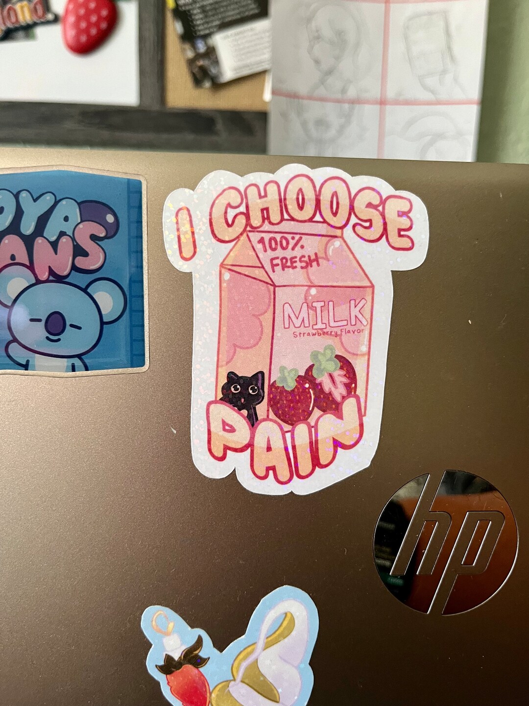 Lactose Intolerance Sticker - Etsy