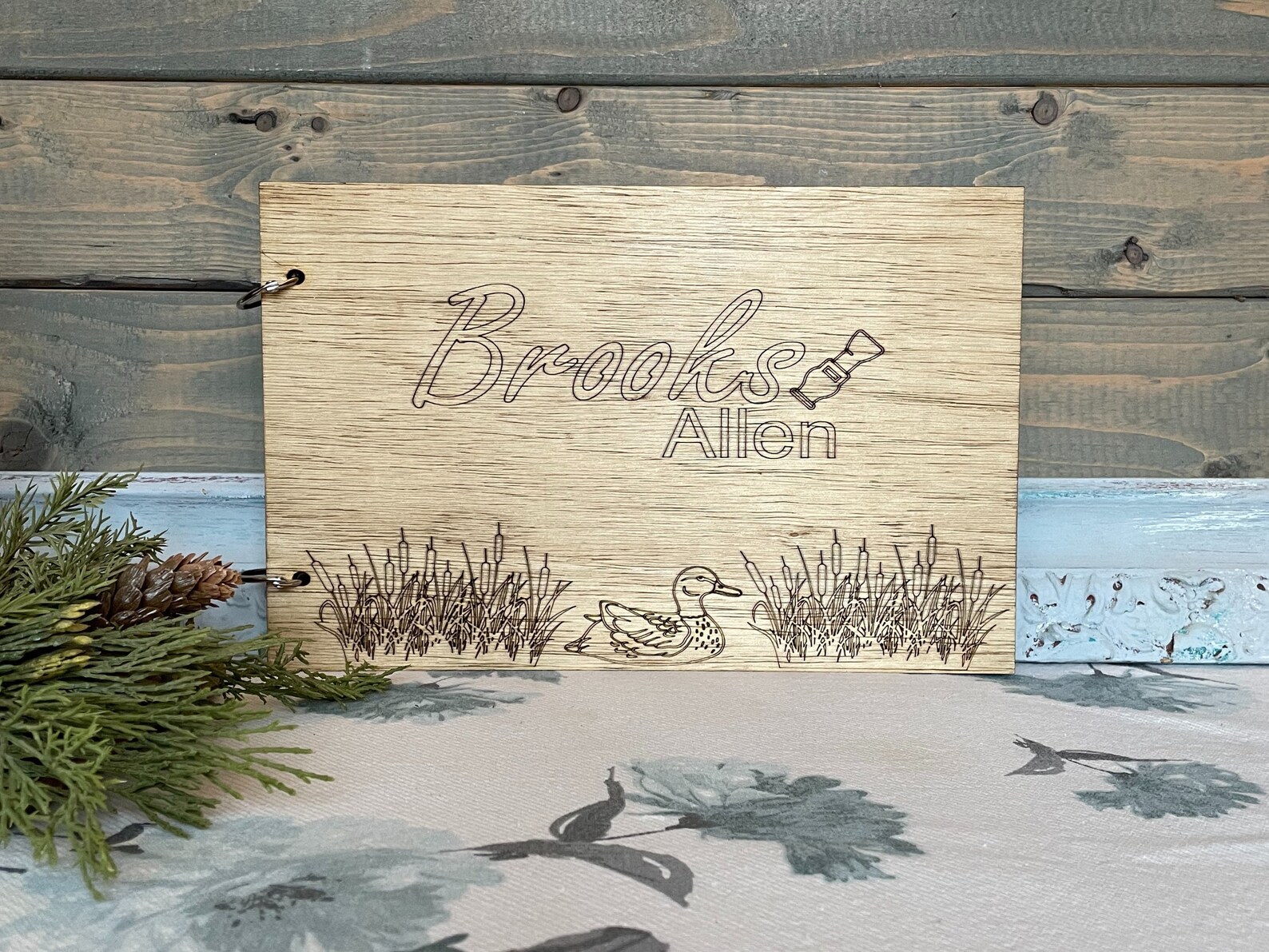 Personalized Baby Boy Photo Album, Baby Book for Boy, Baby Shower Gift ...