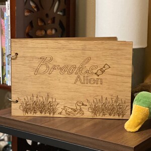 Personalized Baby Boy Photo Album, Baby Book for Boy, Baby Shower Gift ...