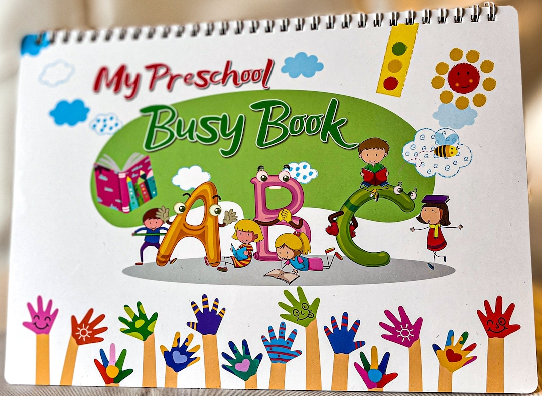 Busy Book - Toddler Preschool Teaching Aids, Educational Tools, Parent ...