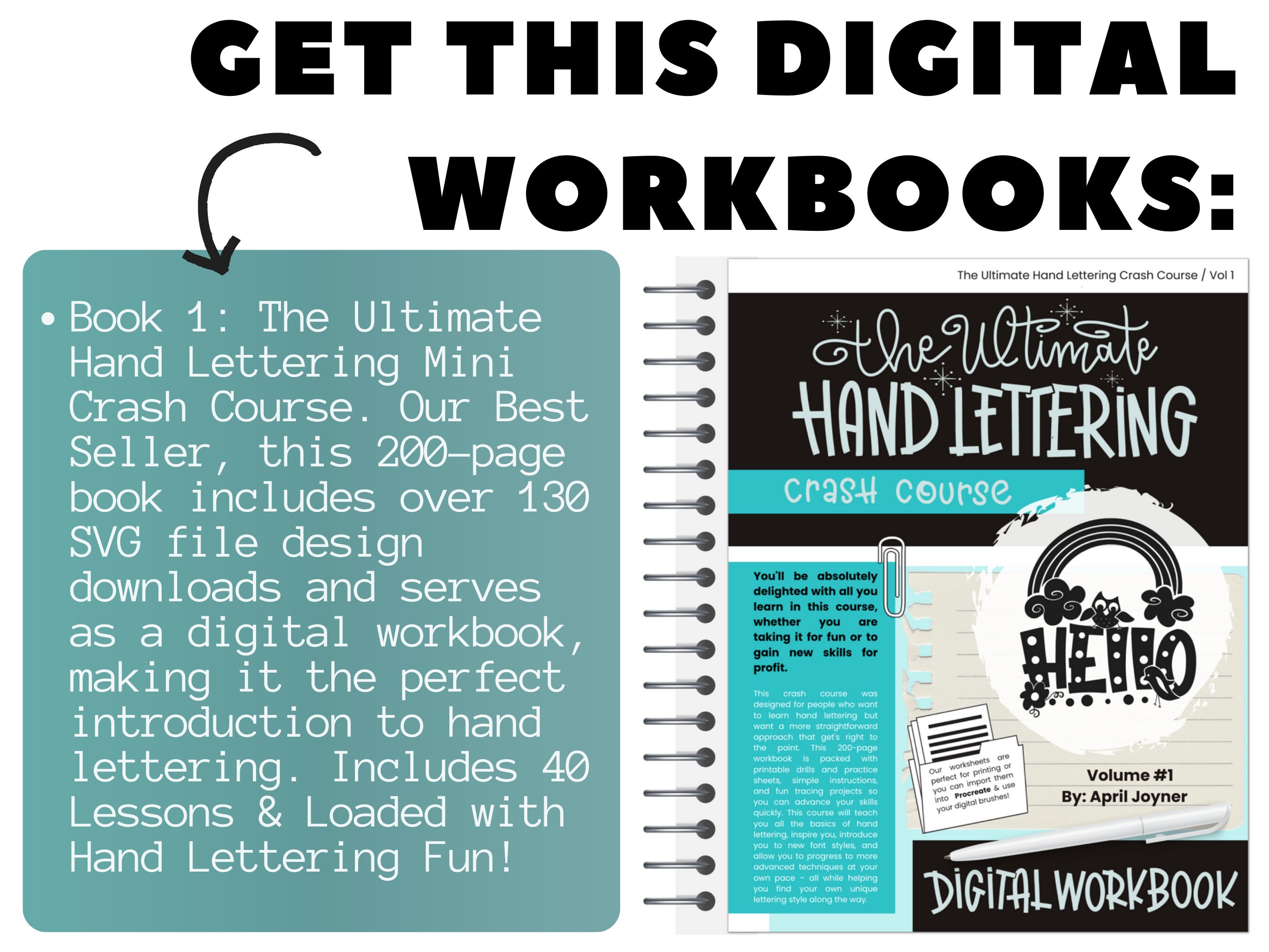 Ultimate Hand Lettering Bundle Starter Script 1 860 Pages Digital ...