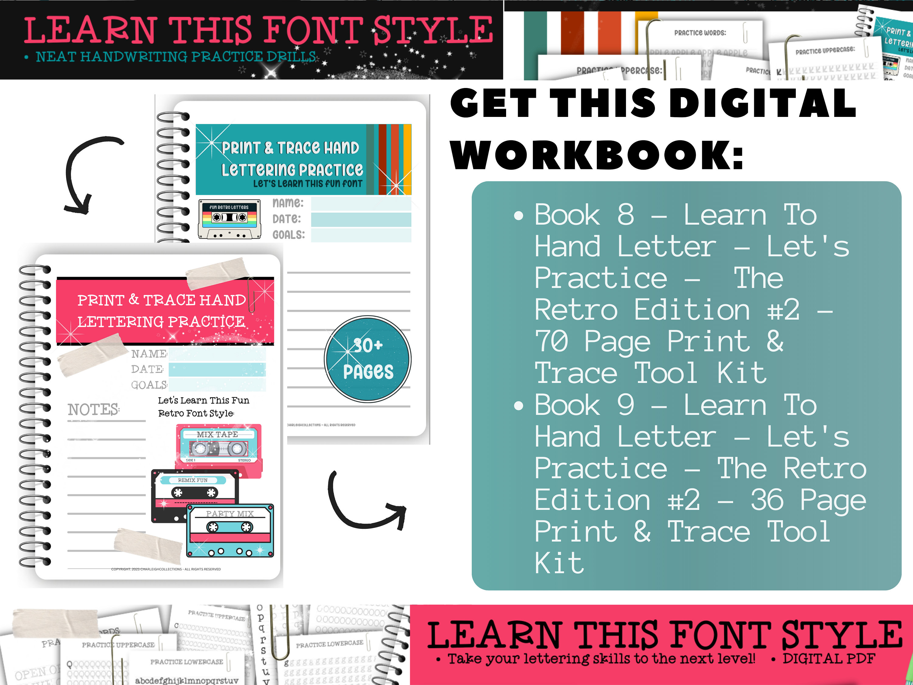 Ultimate Hand-lettering Mastery Bundle: 2900 Pages, 330 Project Files ...