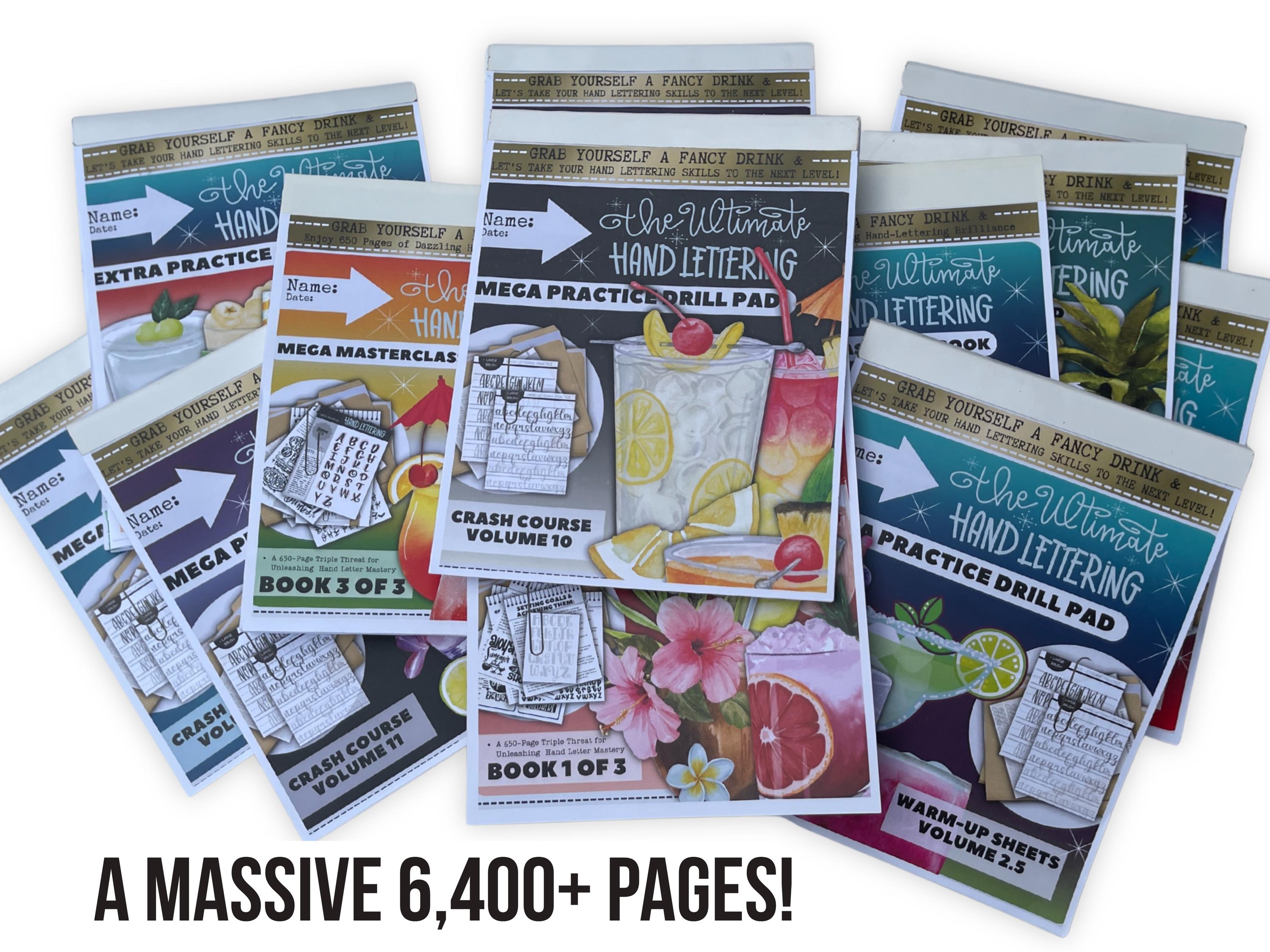 Ultimate Hand Lettering System Bundle | Crash Course Pick Practice ...