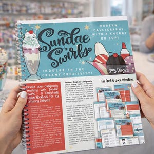 Learn Hand Lettering Workbook | Ultimate Crash Course + 6,400+ Page ...