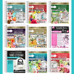Learn to Hand Letter, the Ultimate Hand Lettering MEGA Bundle ...