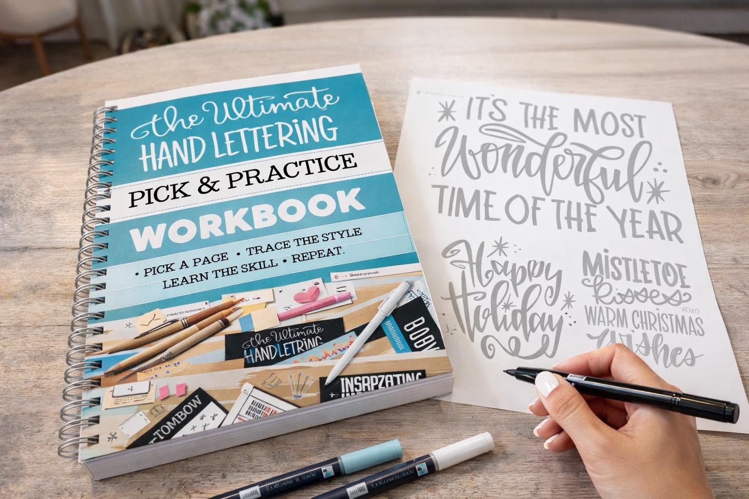 Ultimate Hand Lettering System Bundle | Crash Course Pick Practice ...