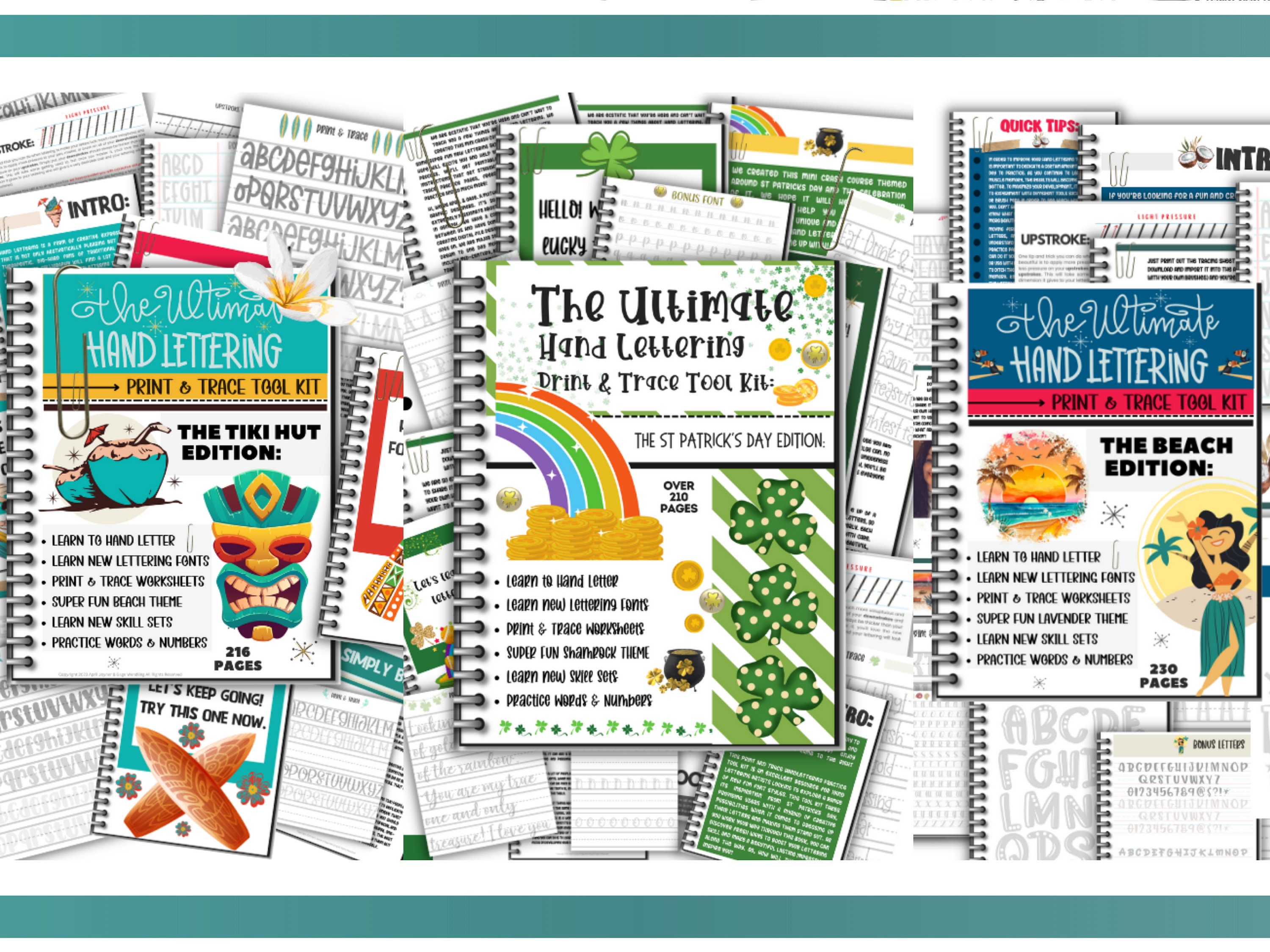 Ultimate Hand-lettering Mastery Bundle: 2900 Pages, 330 Project Files ...