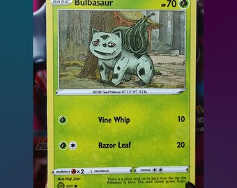 Bulbasaur Tcg Card - Etsy