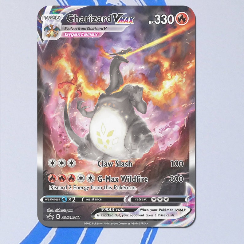 Charizard Vmax Alternate Art Ultra Premium Collection UPC - Etsy