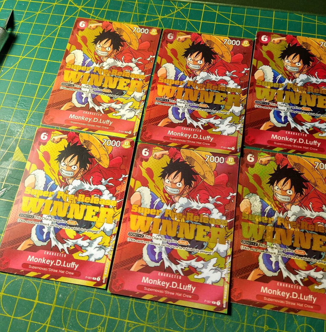 One Piece Proxy TCG, Custom REPLICAS, Eng/jap Holo Card. - Etsy
