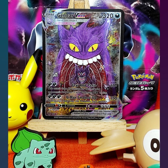 Pokèmon TCG G-max & Mega Gengar Vmax Holo Orica and Custom - Etsy