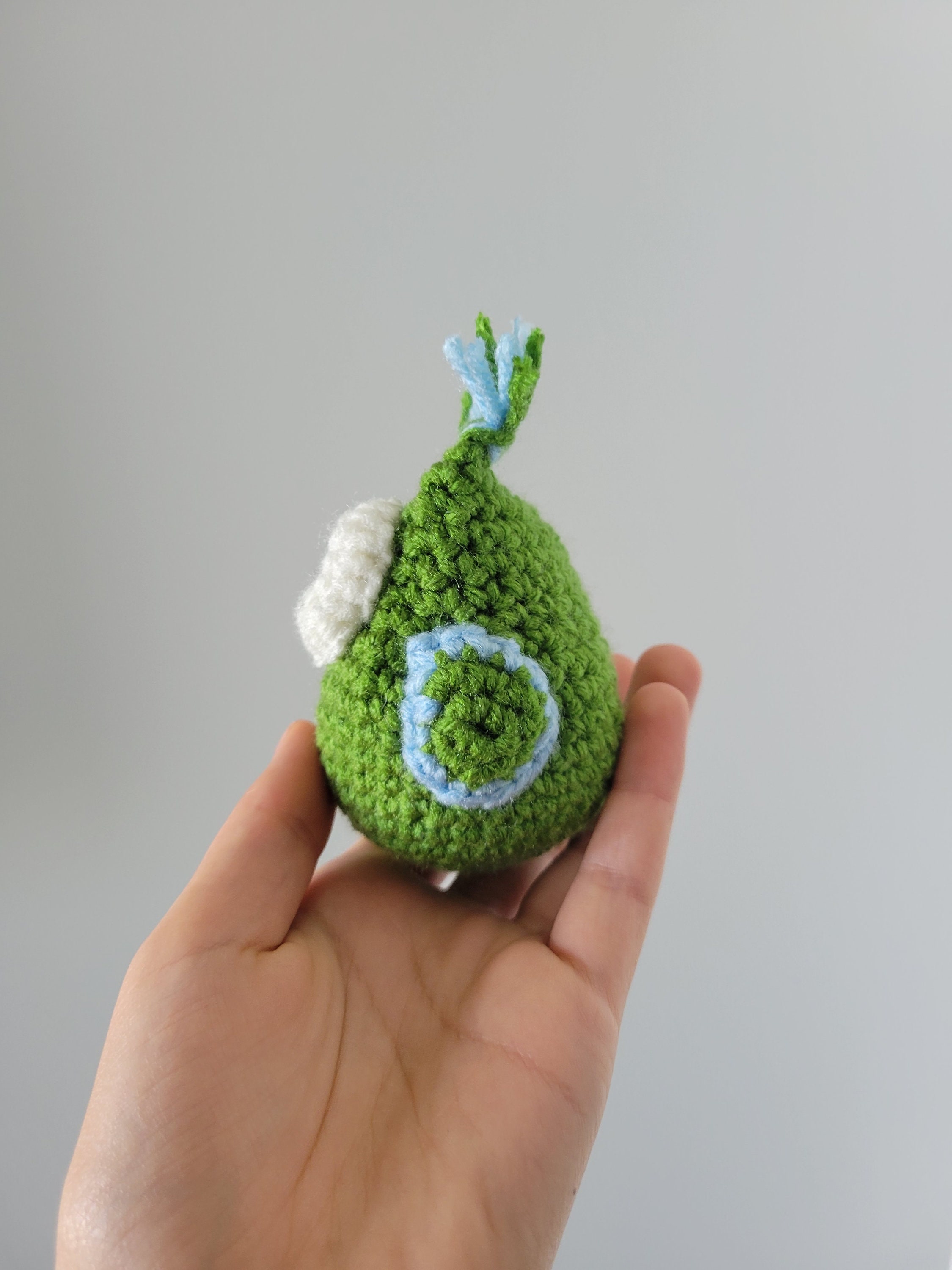 Small Crochet Green and Blue Hoot Owl Plush - Etsy
