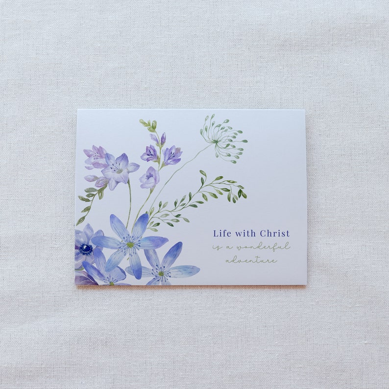 Watercolor Birthday Card, the Lord Bless You, Christian Birthday Card ...