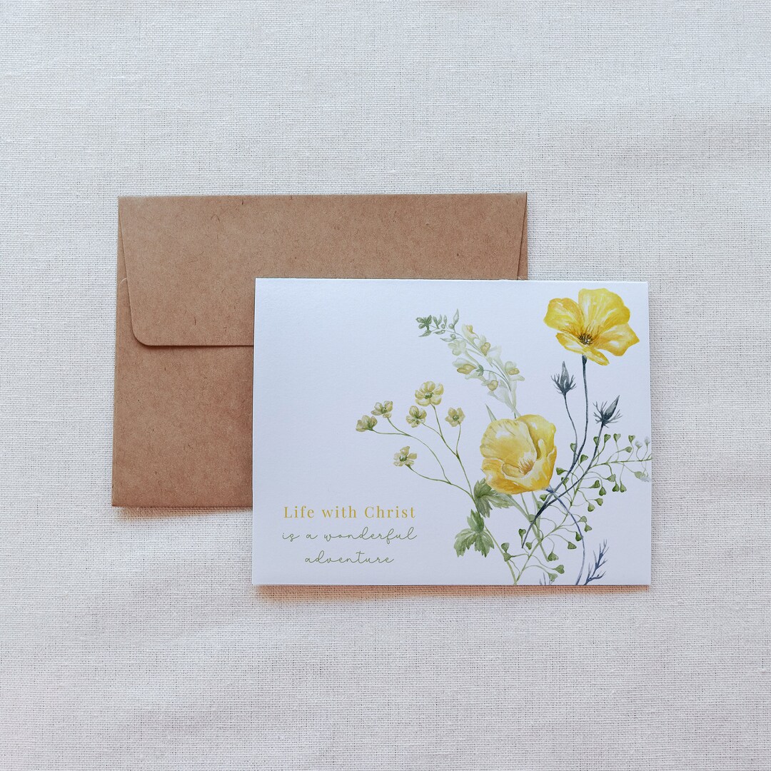 Watercolor Birthday Card, the Lord Bless You, Christian Birthday Card ...