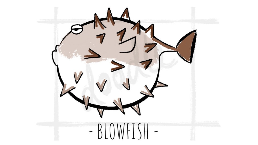 Blowfish Clipart PNG || Pufferfish Fish Puffer Balloonfish Puffers ...