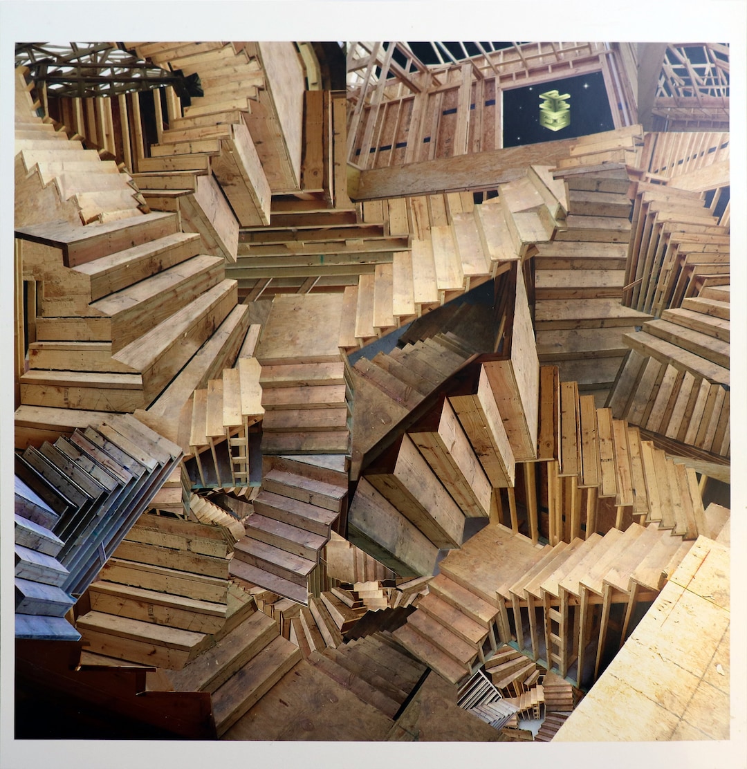 Escher's Elevator - "take the Stairs" - Etsy