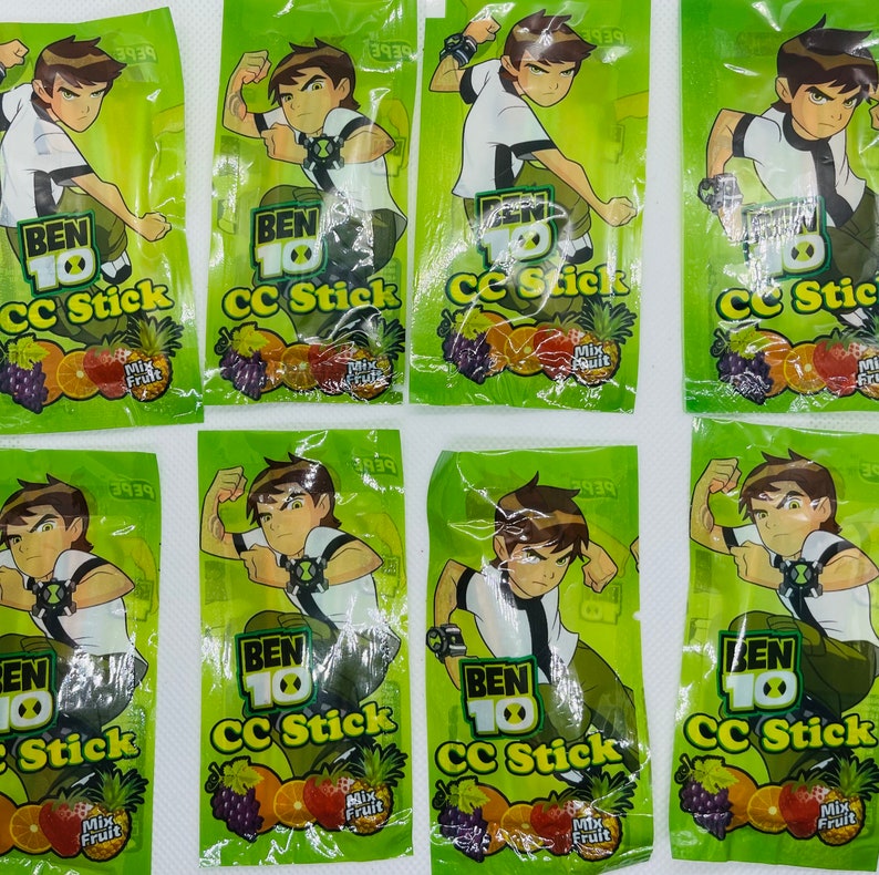 Ben 10 CC Mix Fruit Sticks - Etsy