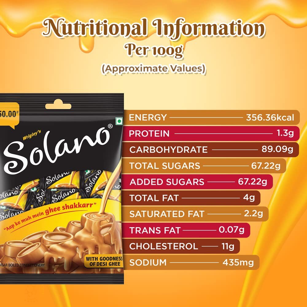 Solano Ghee Candy 1 Pack of 10 Candies - Etsy