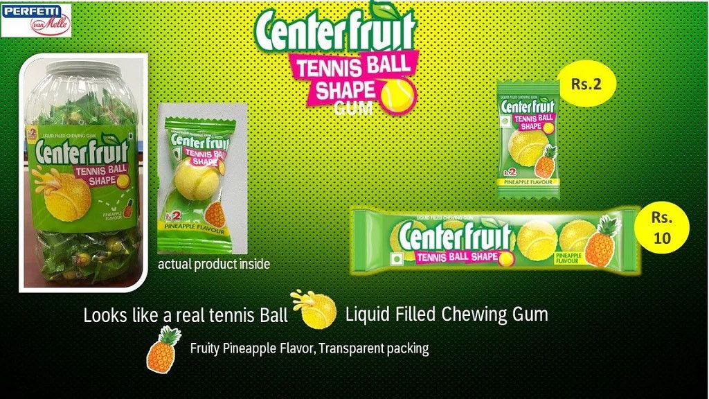 Center Fruit Tennis Ball - Etsy