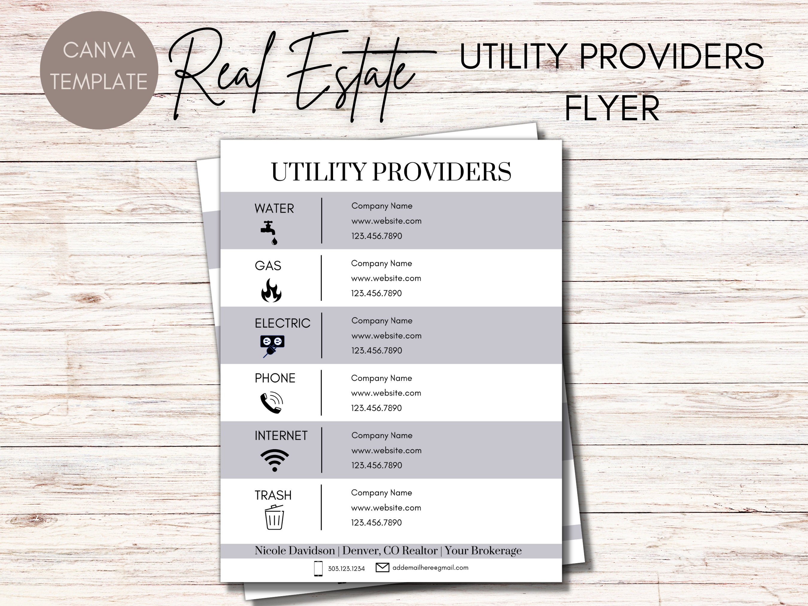 Utility Providers List | Real Estate Buyers Guide | Real Estate Utility ...