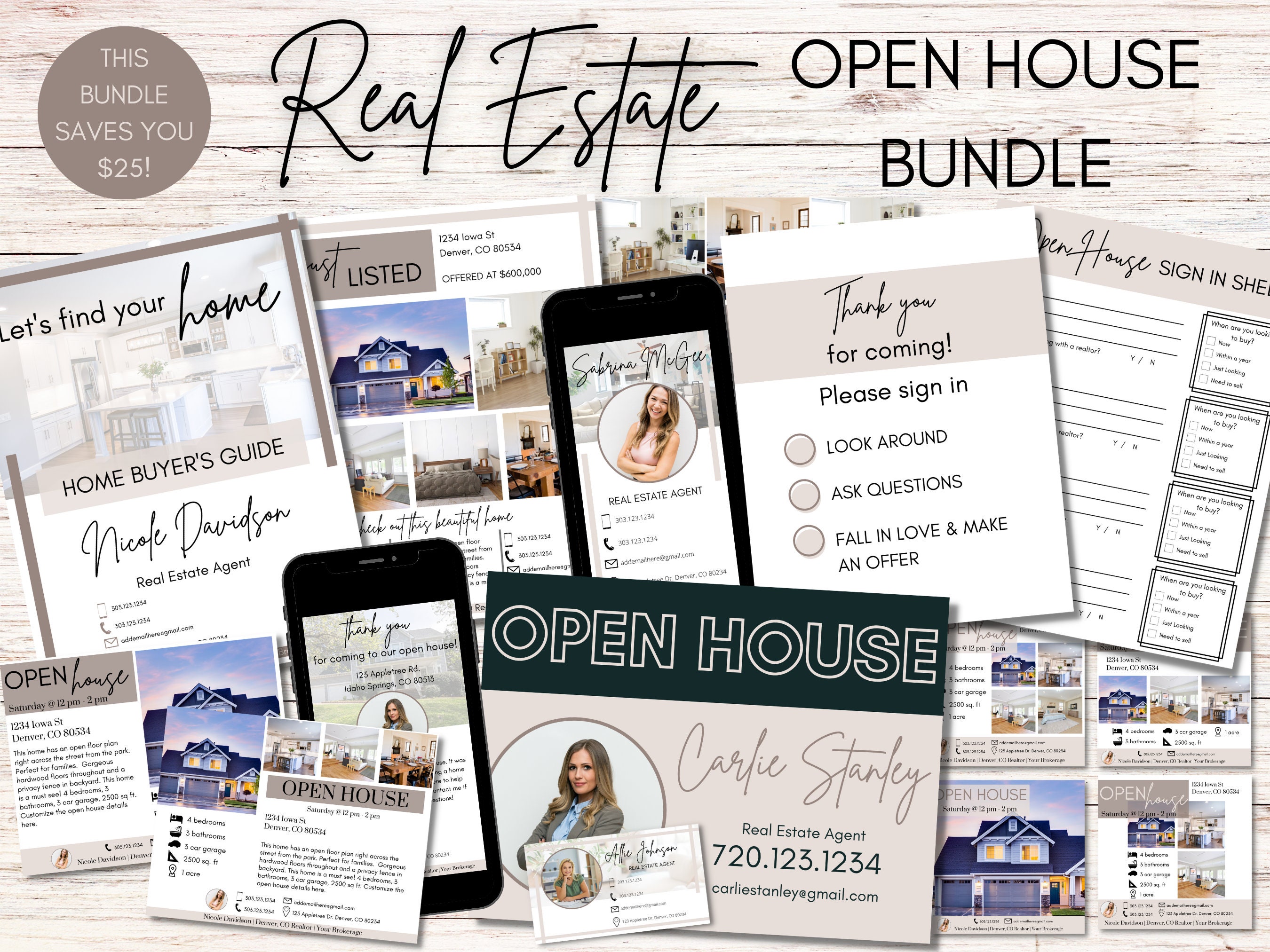 Open House Bundle Home Buyer Guide, Open House Instagram Posts, Open ...