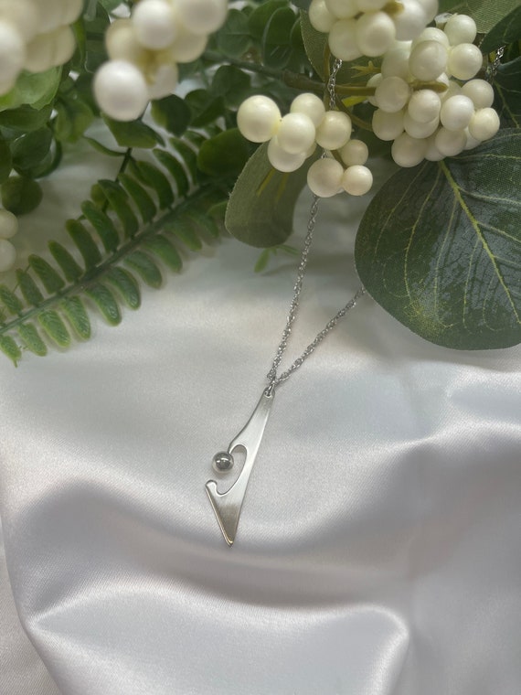 ORB Original, Sterling Silver Silver Ball Pendant Nec… - Gem