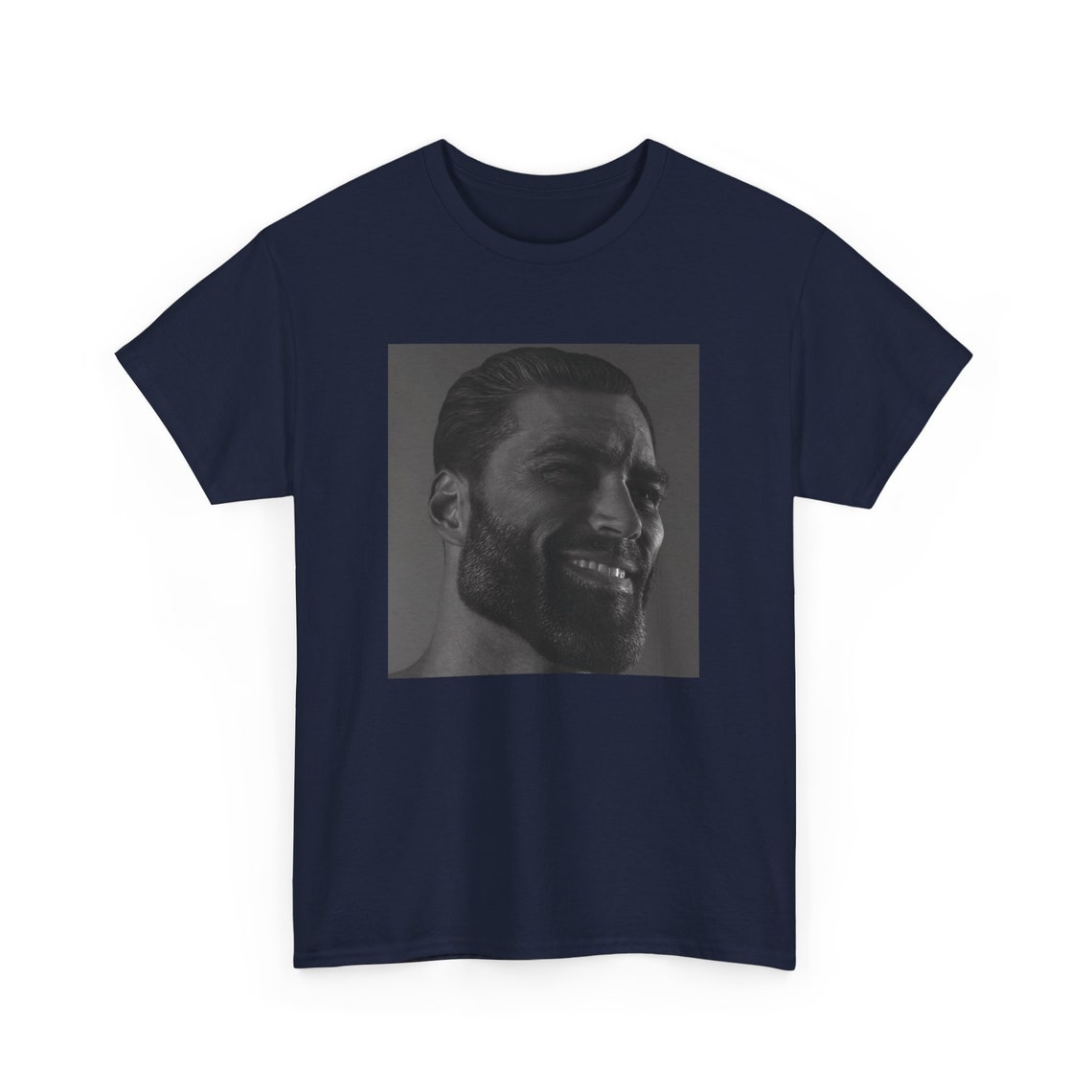 Funny Gigachad Meme T-shirt, Giga Chad Alpha Male Meme Tee, Based Sigma ...