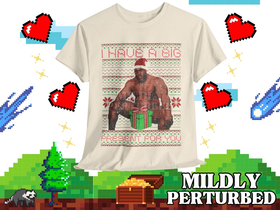 I Have A Big Present for You Funny Barry Wood Ugly Christmas T-shirt ...