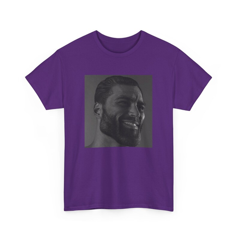 Funny Gigachad Meme T-shirt, Giga Chad Alpha Male Meme Tee, Based Sigma ...