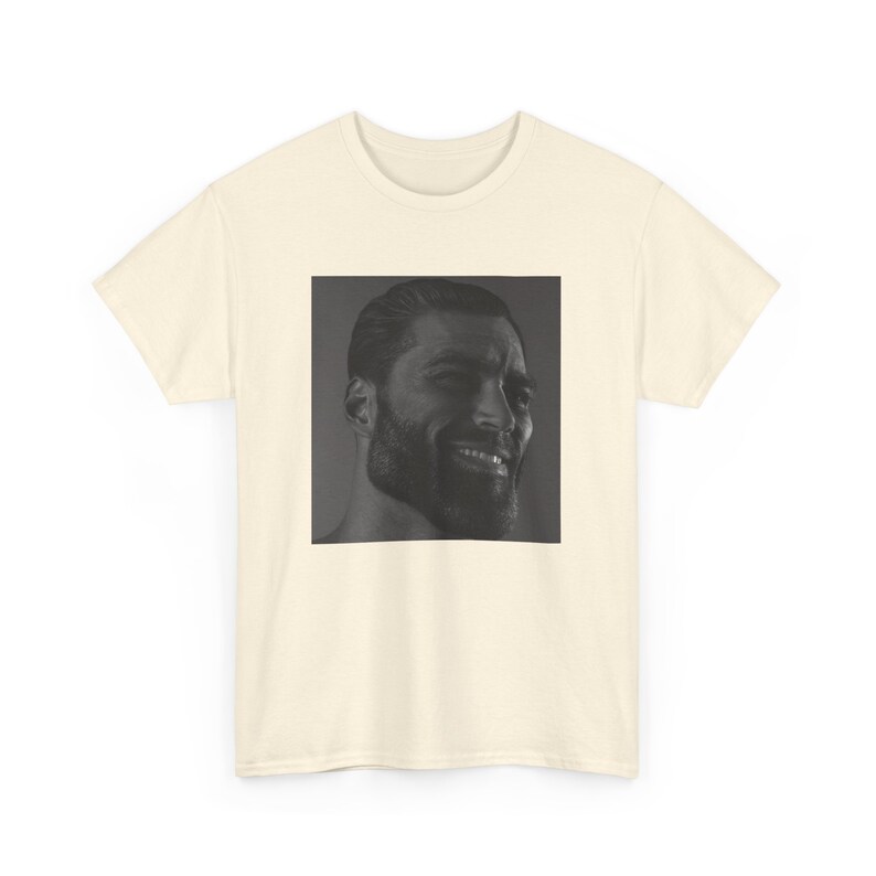 Funny Gigachad Meme T-shirt, Giga Chad Alpha Male Meme Tee, Based Sigma ...