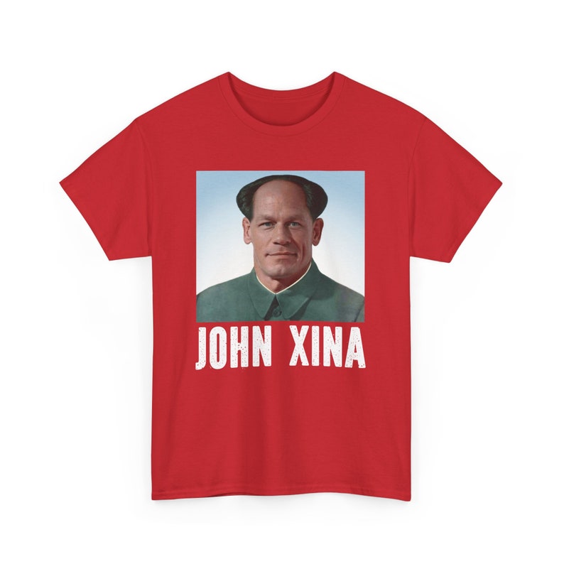 Funny John Xina Bing Chilling Meme T-shirt, Chinese Unhinged Meme Shirt ...