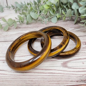 Tiger's Eye Bangles, Tiger's Eye Bracelets, Tiger Eye Stone, Crystal ...