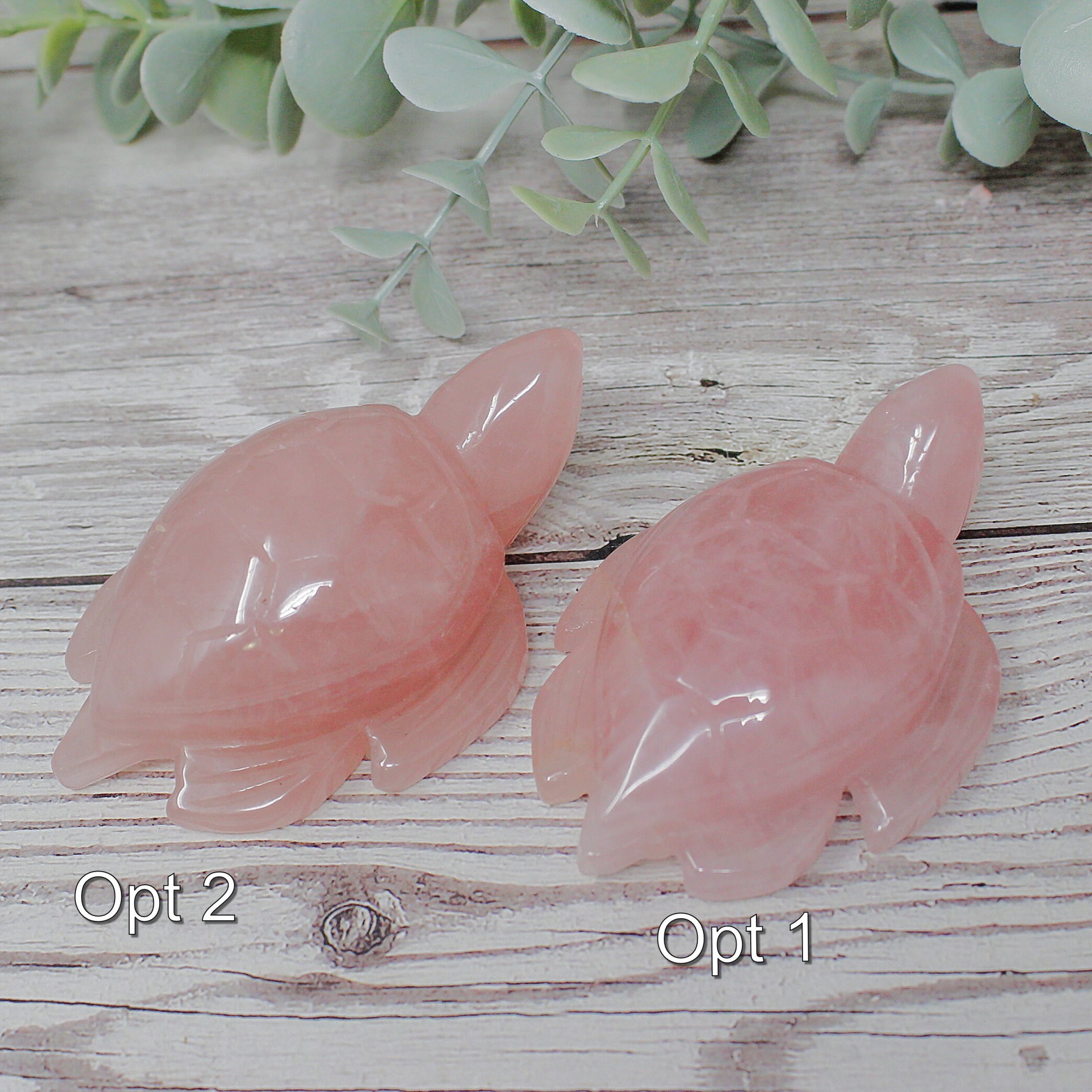 Rose Quartz Turtle Carving | Rose Quartz Turtle | Carved Turtle ...