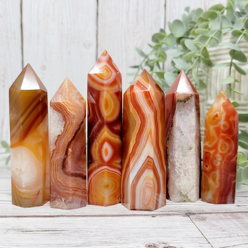 Sardonyx Points, Sardonyx Towers, Sardonyx Crystal, Sardonyx Carnelian ...