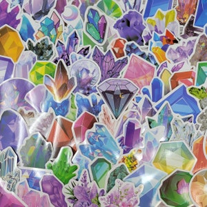 Crystal Stickers, Sticker Set, Sticker Collection, Sticker Pack ...