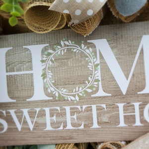 Green Everyday Home Sweet Home Wreath, Farmhouse Decor,neutral Year ...